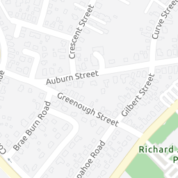 Road Map Of West Newton Ma