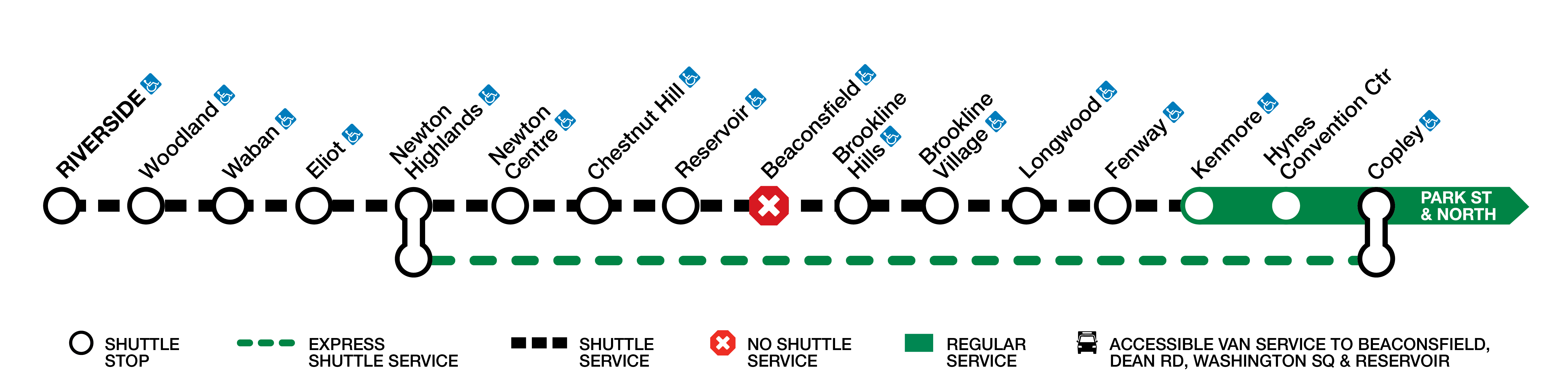Green Line Closure Travel Options | MBTA