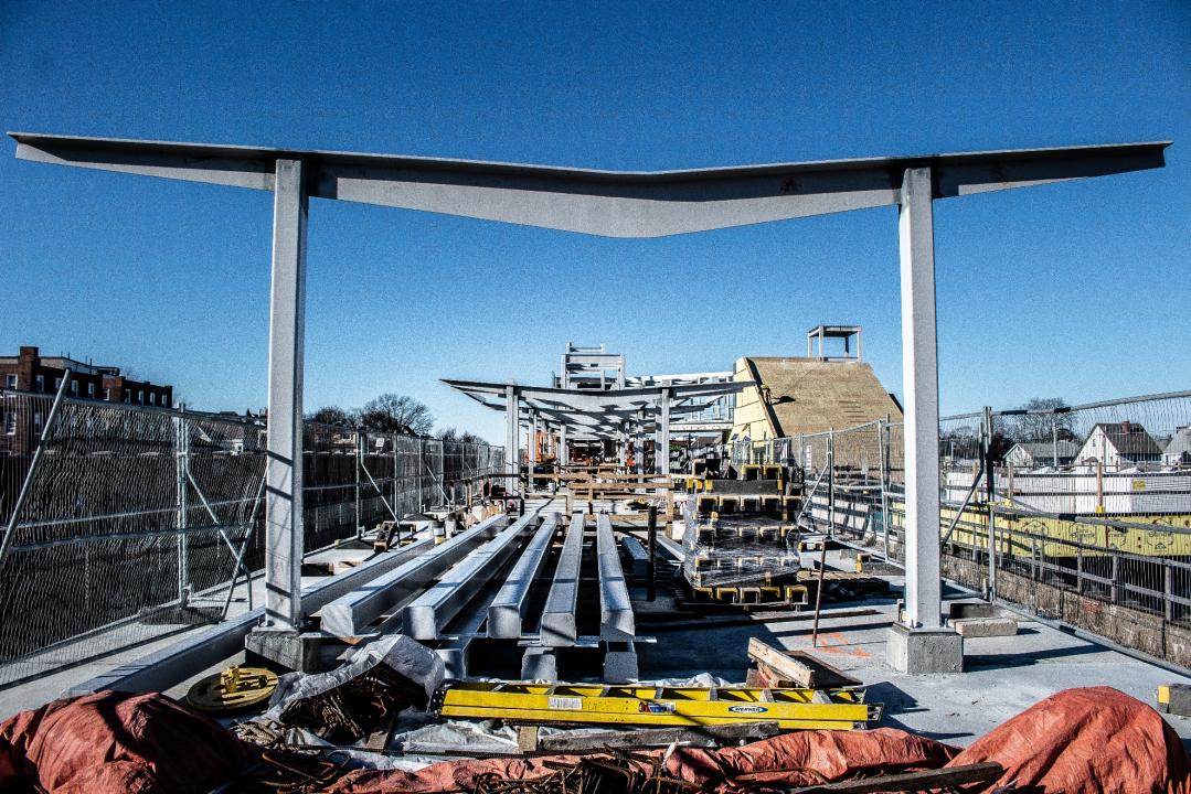 Wollaston Construction Photos (November 2018) | Updates | MBTA