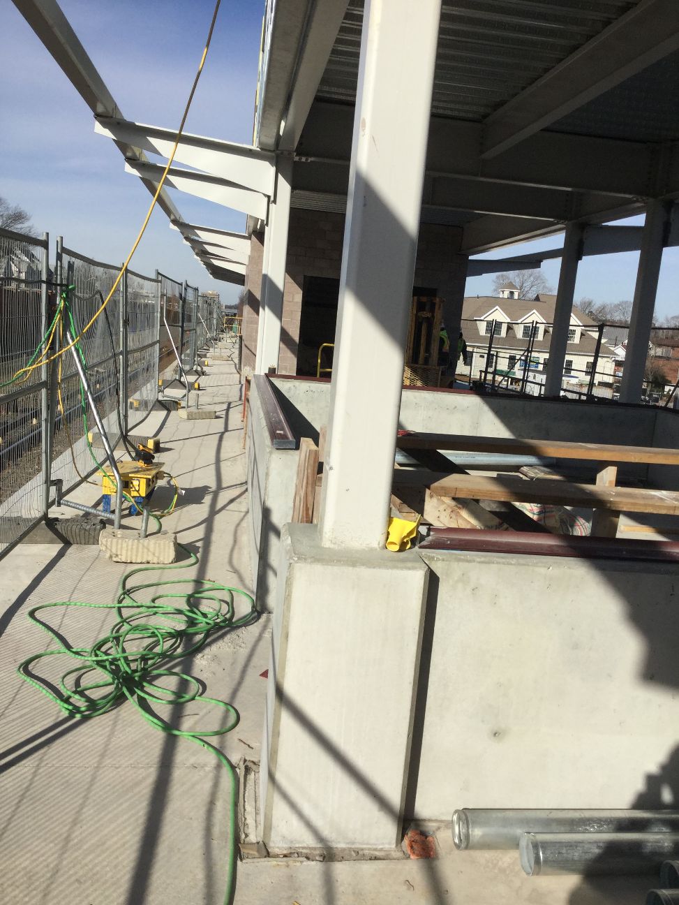Wollaston Construction Photos (January 2019) | Updates | MBTA
