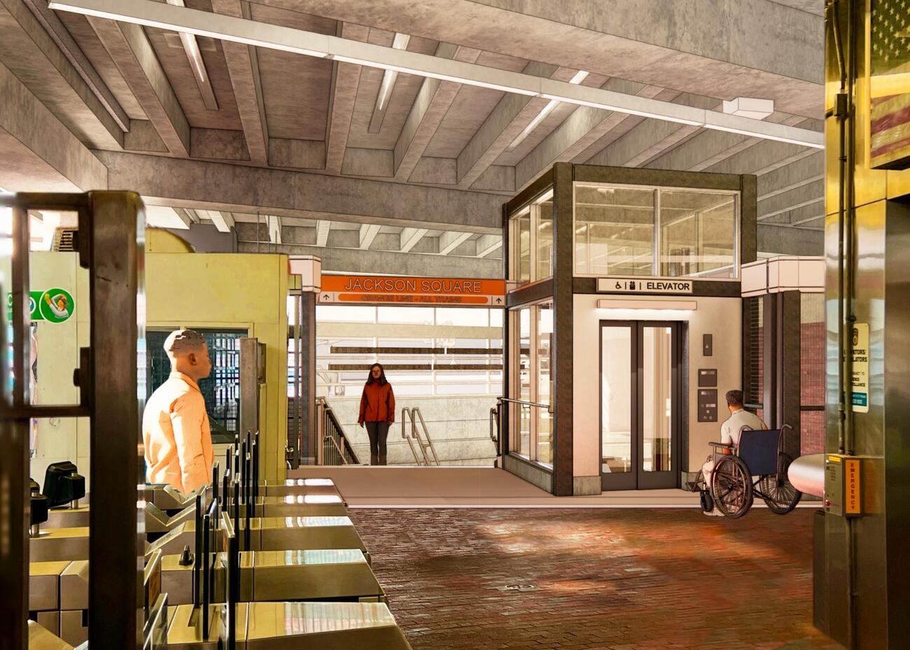 Jackson Square Station Accessibility Improvements | Projects | MBTA
