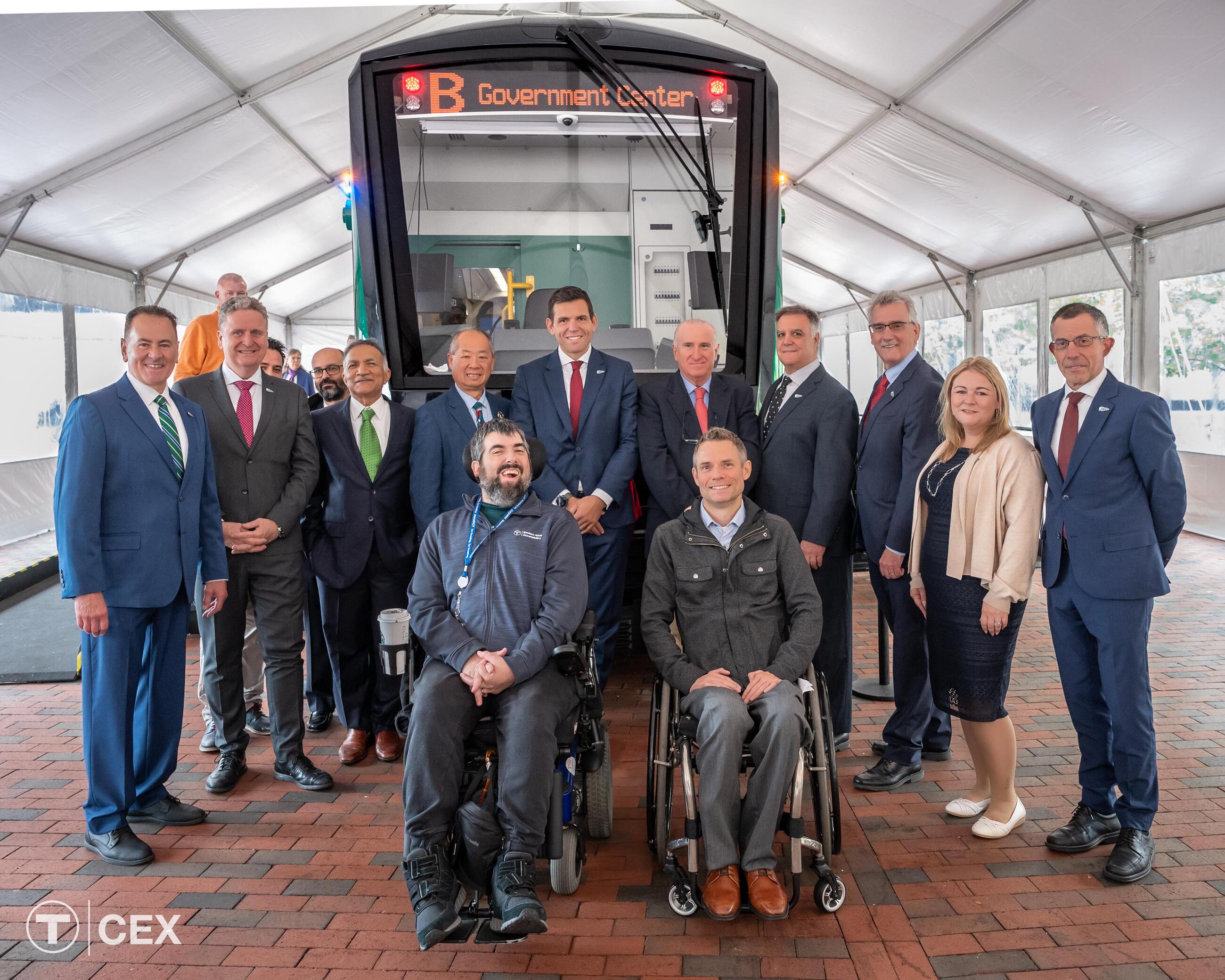 MBTA Showcases Future Green Line Type 10 Vehicle Mockup at Boston City ...