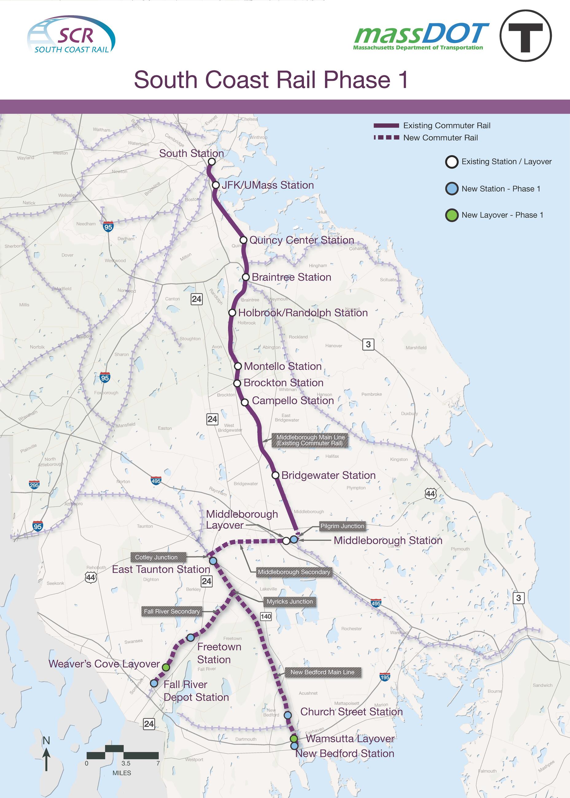 South Coast Rail | Projects | MBTA