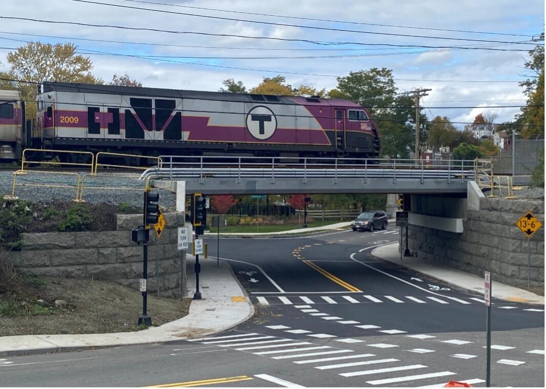 South Elm Bridge Update | Project Completed | Updates | MBTA