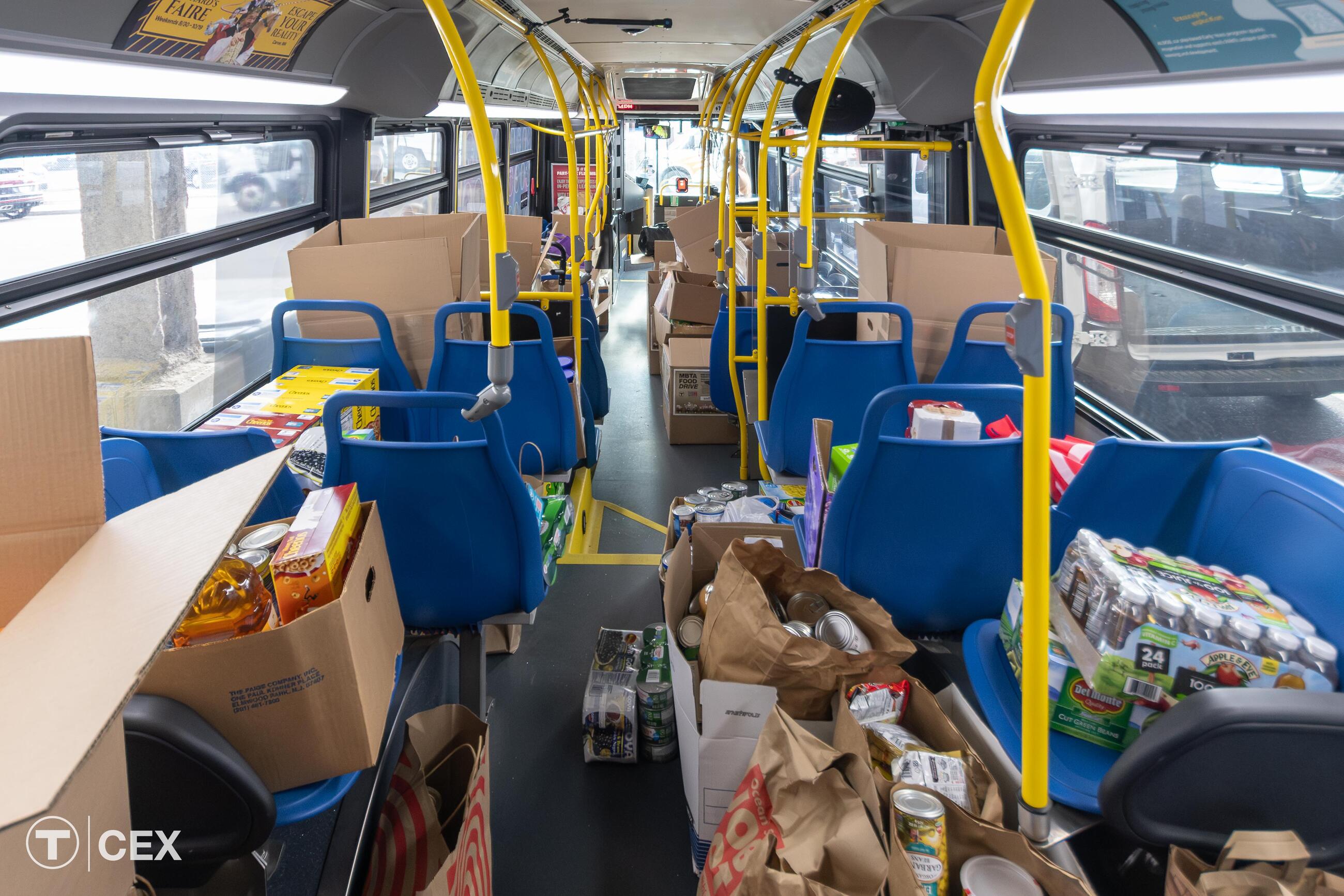 MBTA Food Drive Collects Nearly 3,800 Pounds of Food for The Greater ...