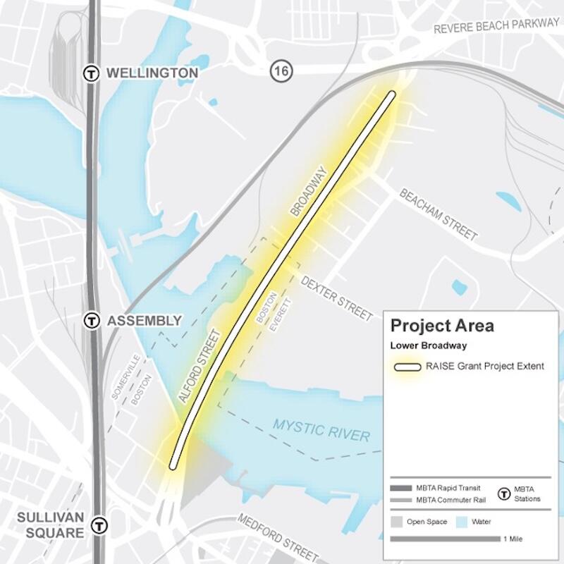 Lower Broadway – Alford Street Transit Priority Corridor | Projects | MBTA